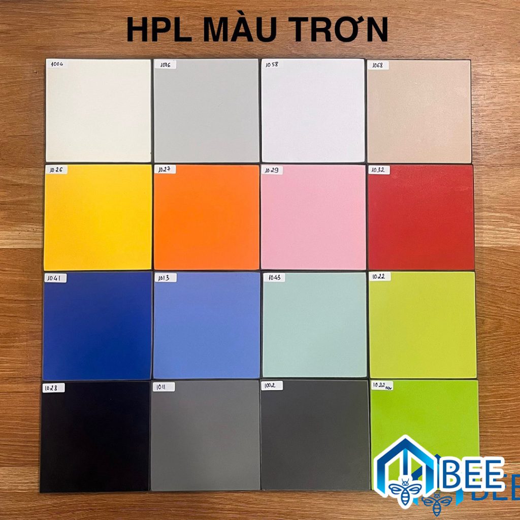 Bảng Màu Tấm Compact HPL - Mbee